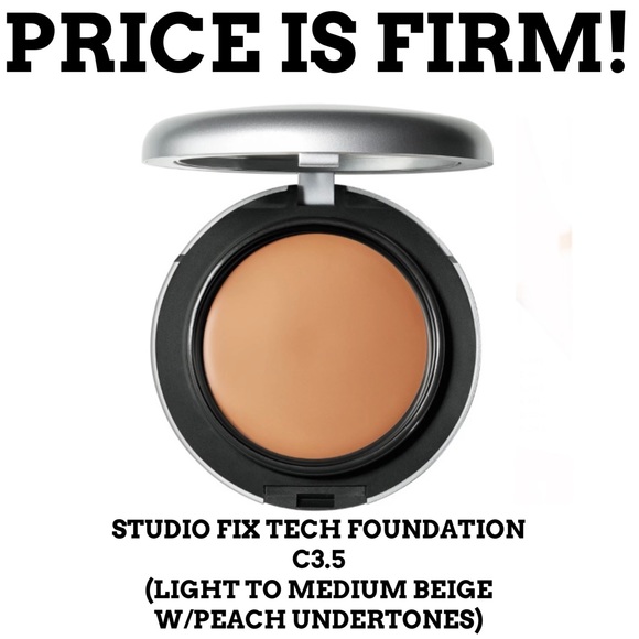 MAC Cosmetics | Makeup | Mac Studio Fix Tech Foundation C35 | Poshmark